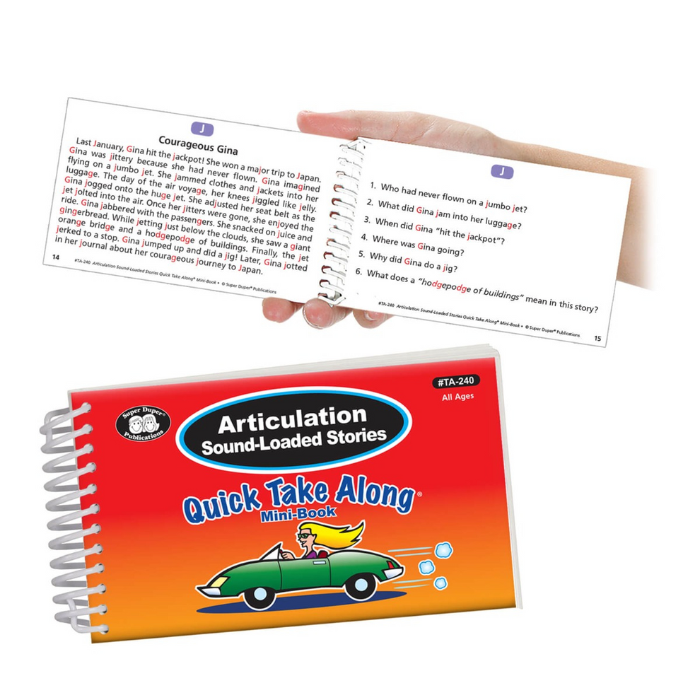 Articulation Sound Loaded Stories Quick Take Along – Pierre's Farm