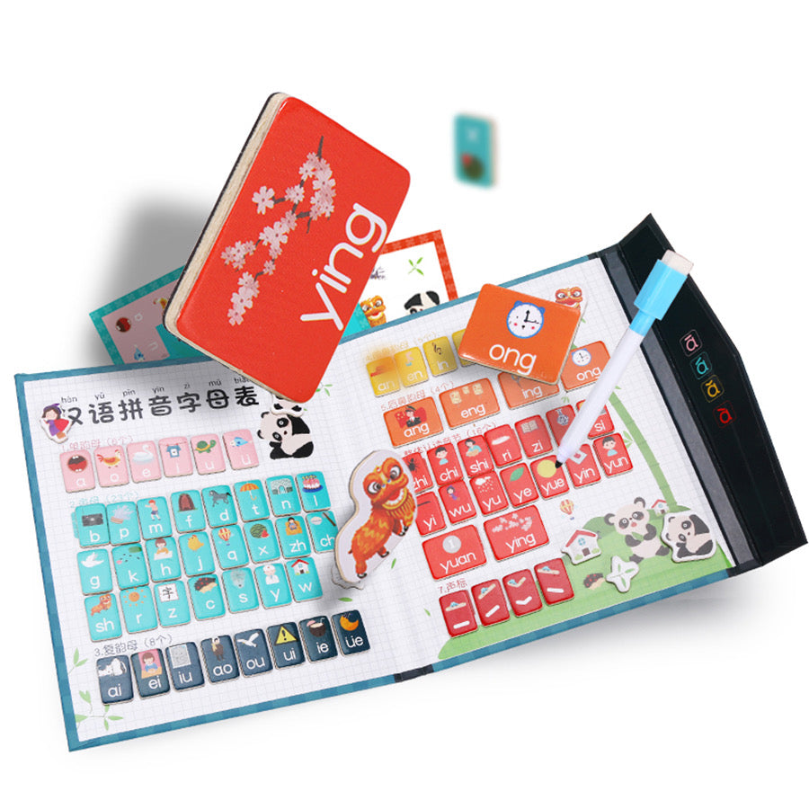 Chinese Pinyin Magnetic Book – Pierre's Farm