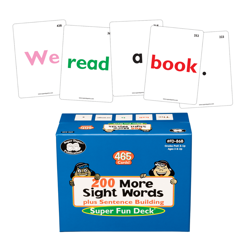 200 More Sight Words Super Fun Deck – Pierre's Farm