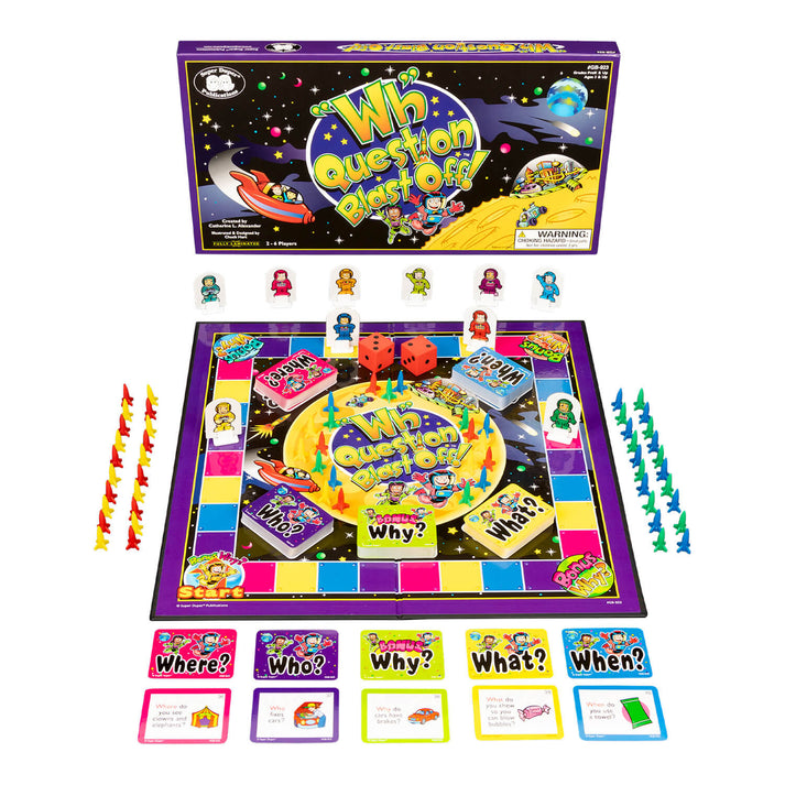 WH Question Blast-Off Board Game – Pierre's Farm